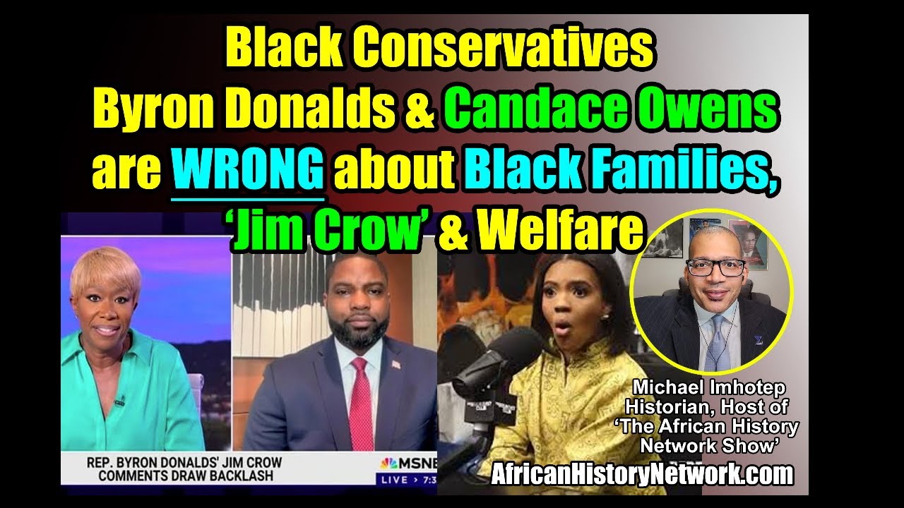 Black Conservatives Byron Donalds & Candace Owens are WRONG about Black ...
