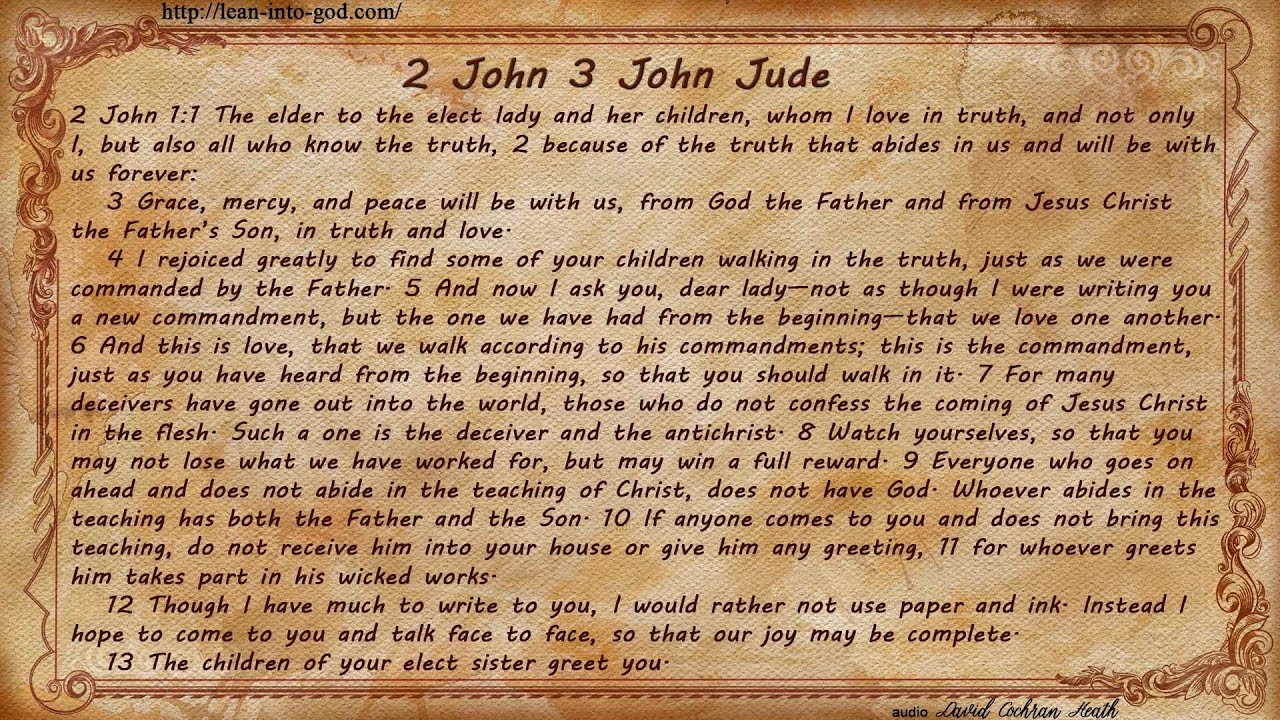 2 John-3 John-Jude - YouTube