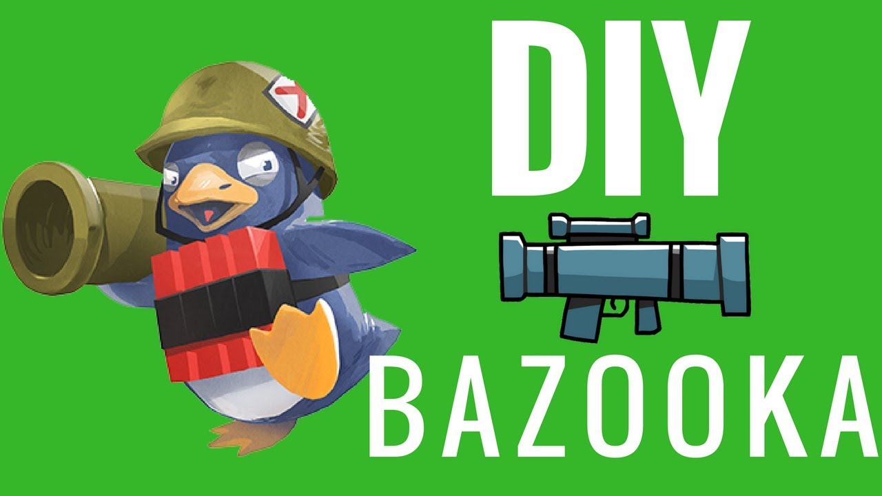 The Famigamers Build a DIY Bazooka - YouTube