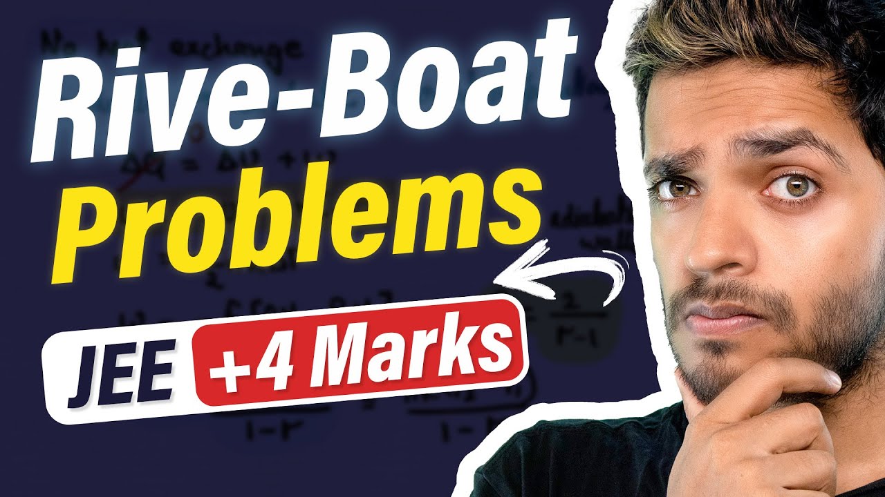 River Boat Problems Questions with PYQs for JEE Mains and NEET | Motion ...