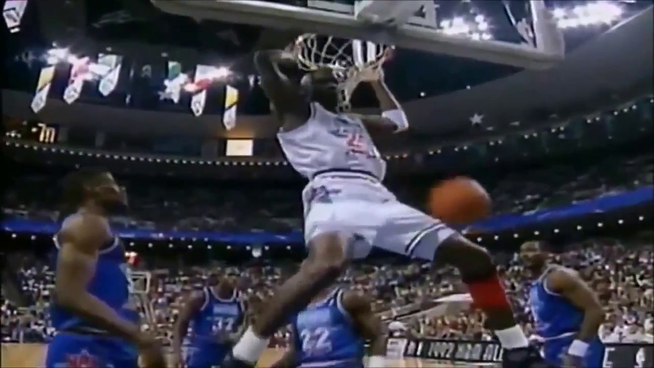 1992 NBA All-Star Game Best Plays (Orlando, FL) - YouTube