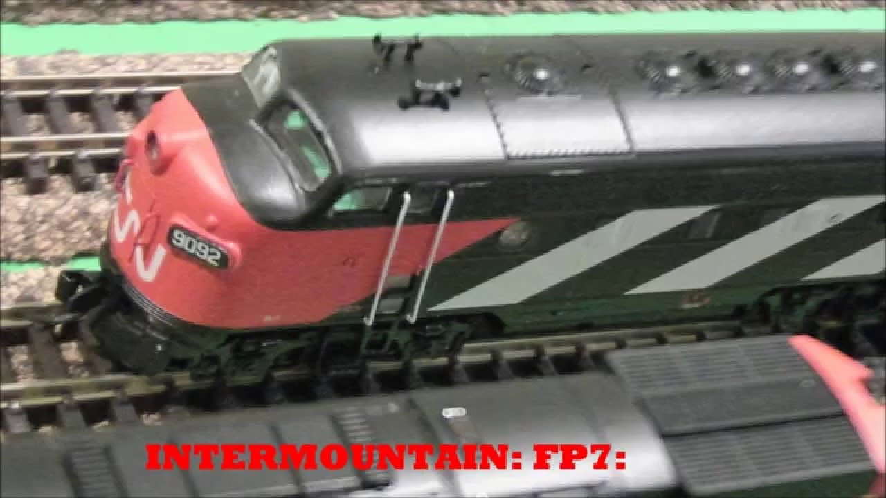 "MY N-SCALE TRAIN": CN ZEBRA STRIPES ROSTER: - YouTube