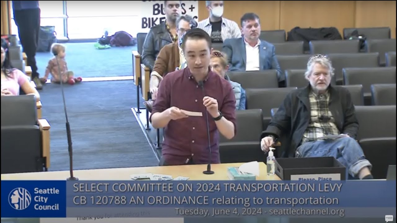 Select Committee on 2024 Transportation Levy Public Hearing 6/4/24 ...