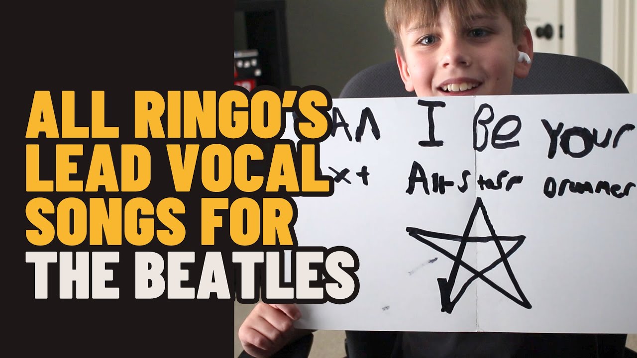 All of Ringo's Lead Vocal Songs with The Beatles - YouTube