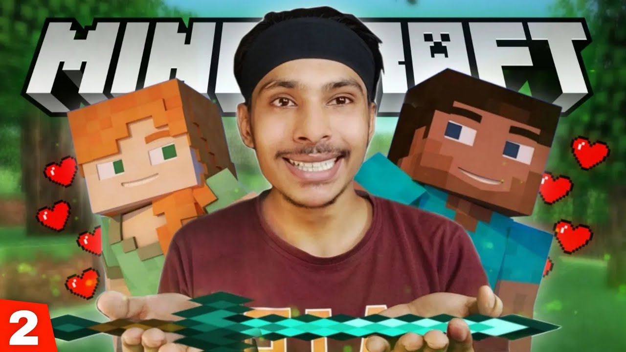Minecraft Survival Series In Hindi - PART 2 🌿 - YouTube