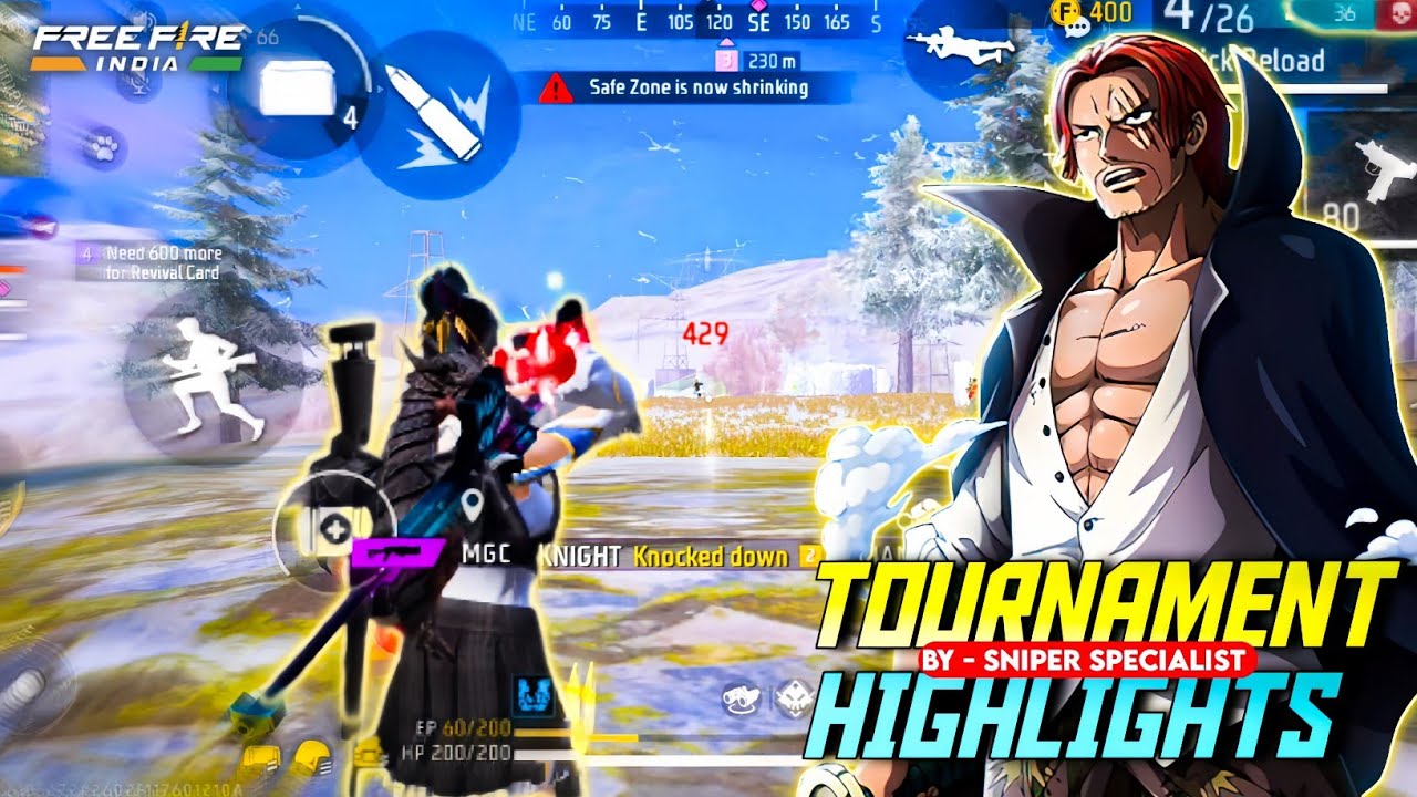 BEST TOURNAMENT FF HIGHLIGHTS ||SNIPER BY [SNIPER SPECIALIST] - YouTube