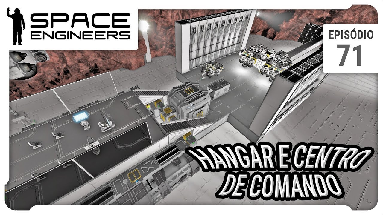 Space Engineers - Hangar e Centro de Comando - ep 71 - YouTube