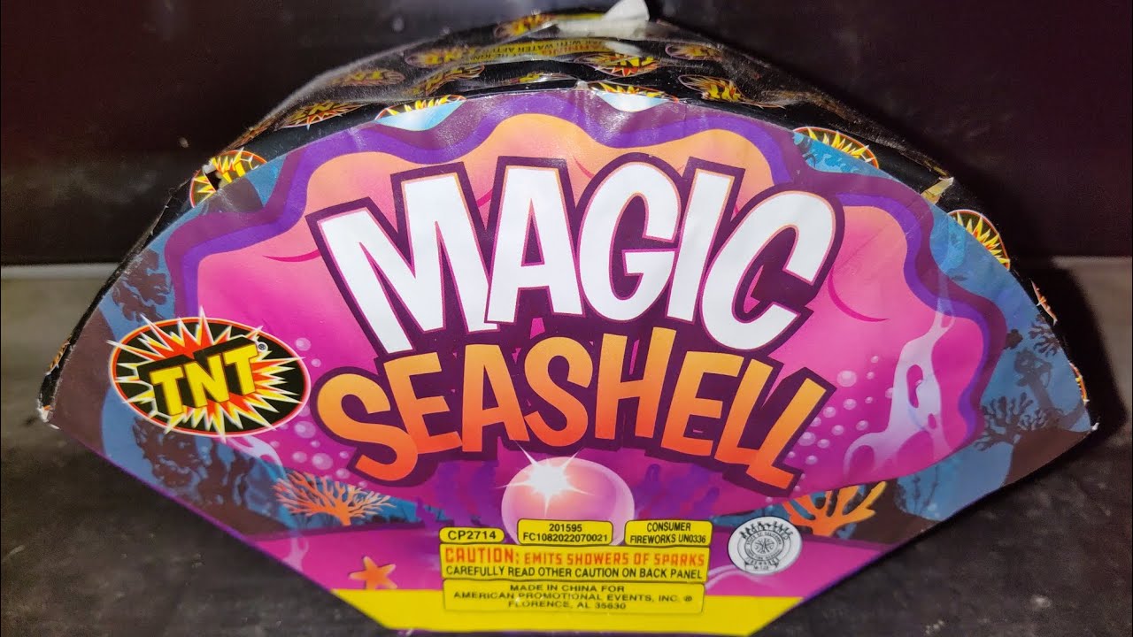TNT Fireworks - Magic Seashell Fountain - YouTube