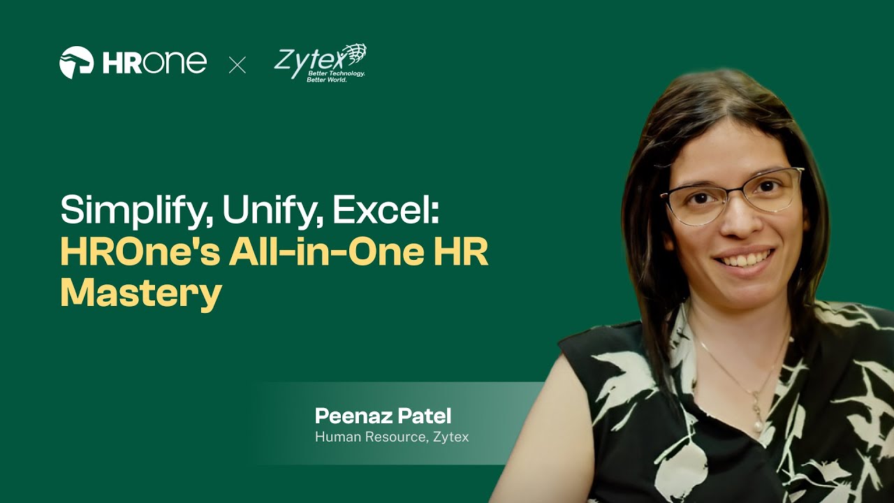 Customer Success Story: Zytex x HROne - YouTube