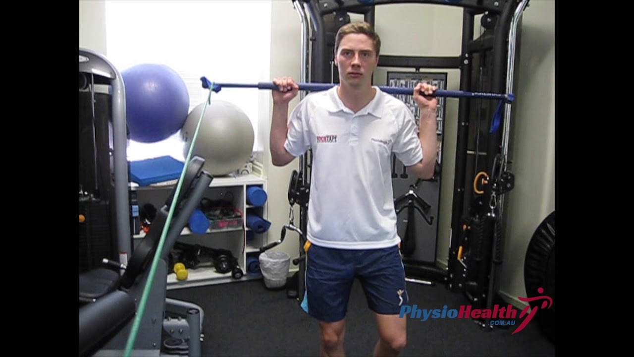 Standing Hip Internal Rotation - YouTube