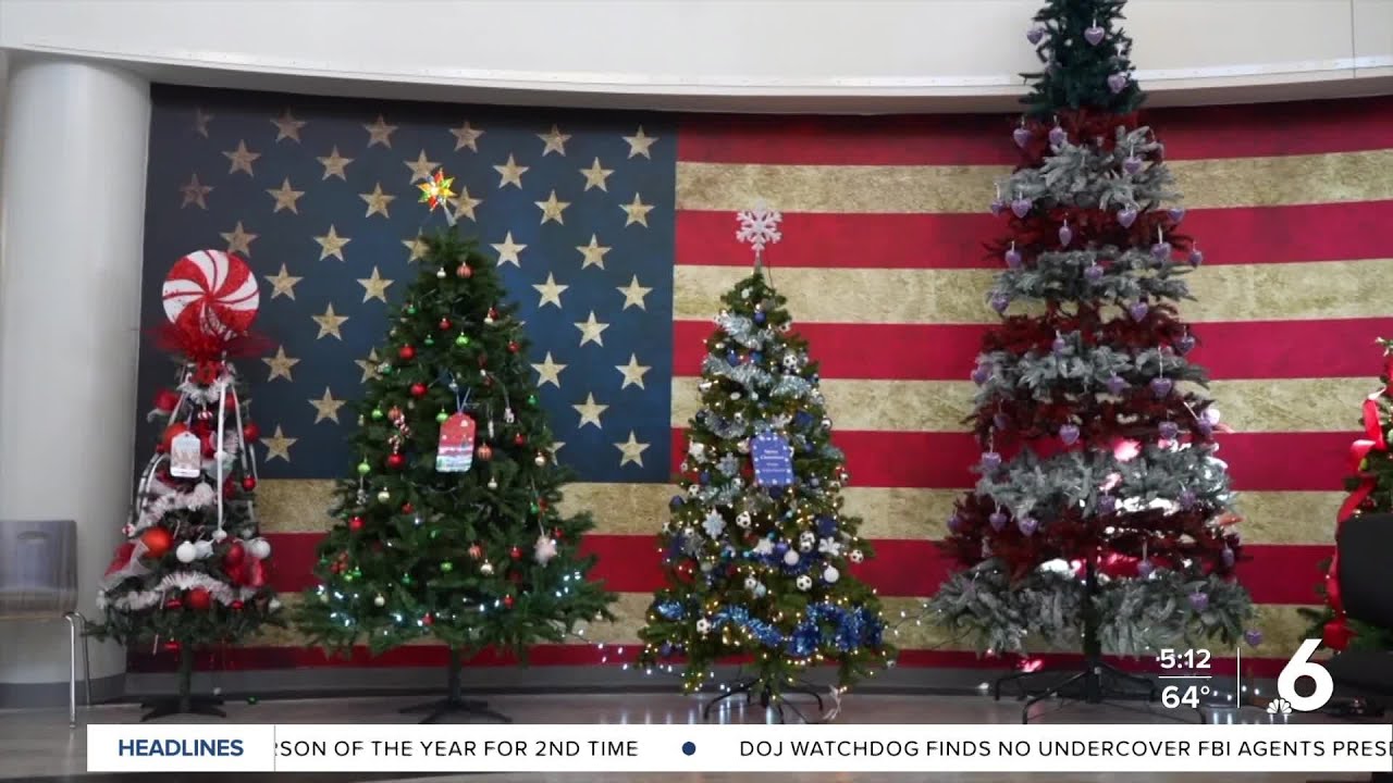 Free Christmas Trees for Veterans - YouTube