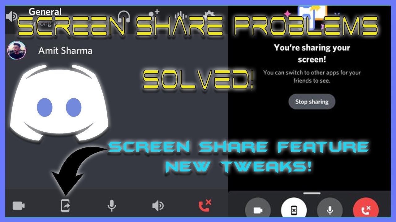 How to Enable Screen Share Feature On Discord Mobile | Easy Method ...