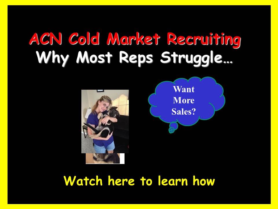 ACN Cold Market Recruiting – (MUST WATCH) Why Most Reps Struggle - YouTube