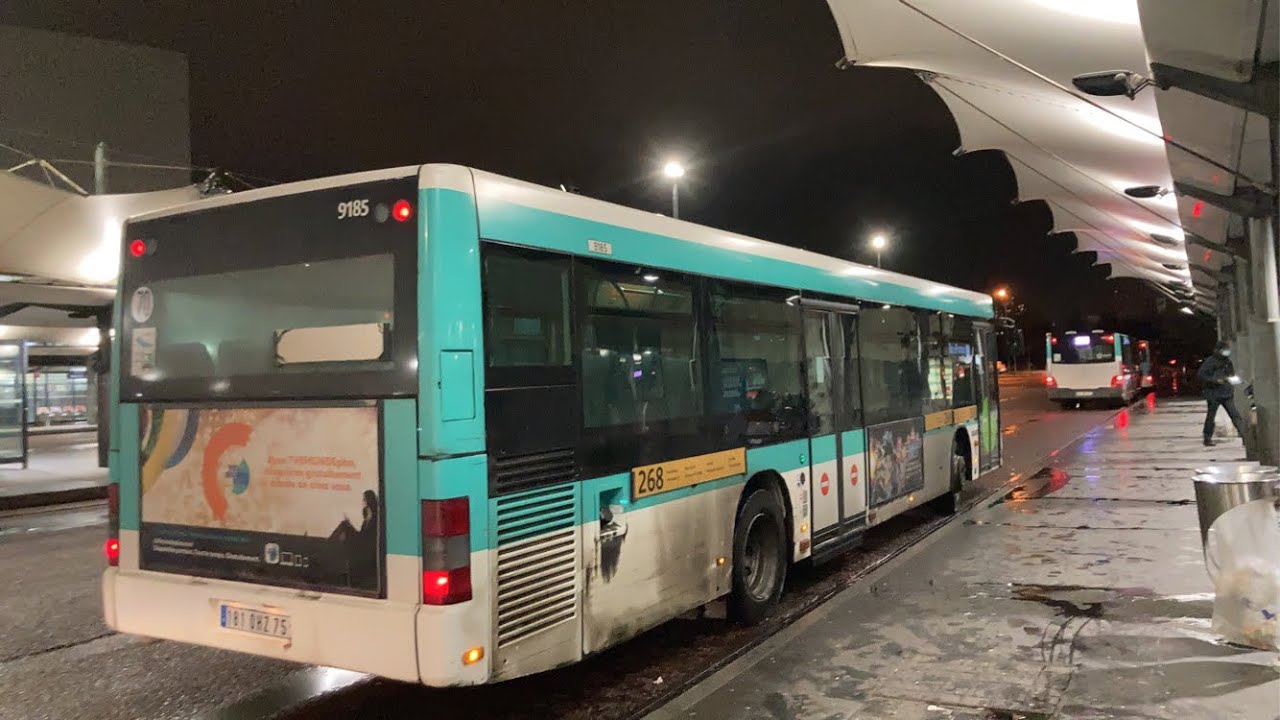 Ligne 268 — MAN NL 223 RATP BUS | 9185 - YouTube