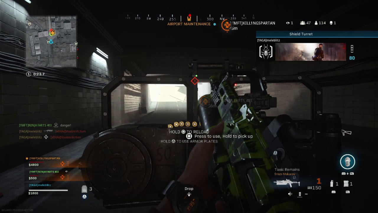 Call of Duty turret play - YouTube