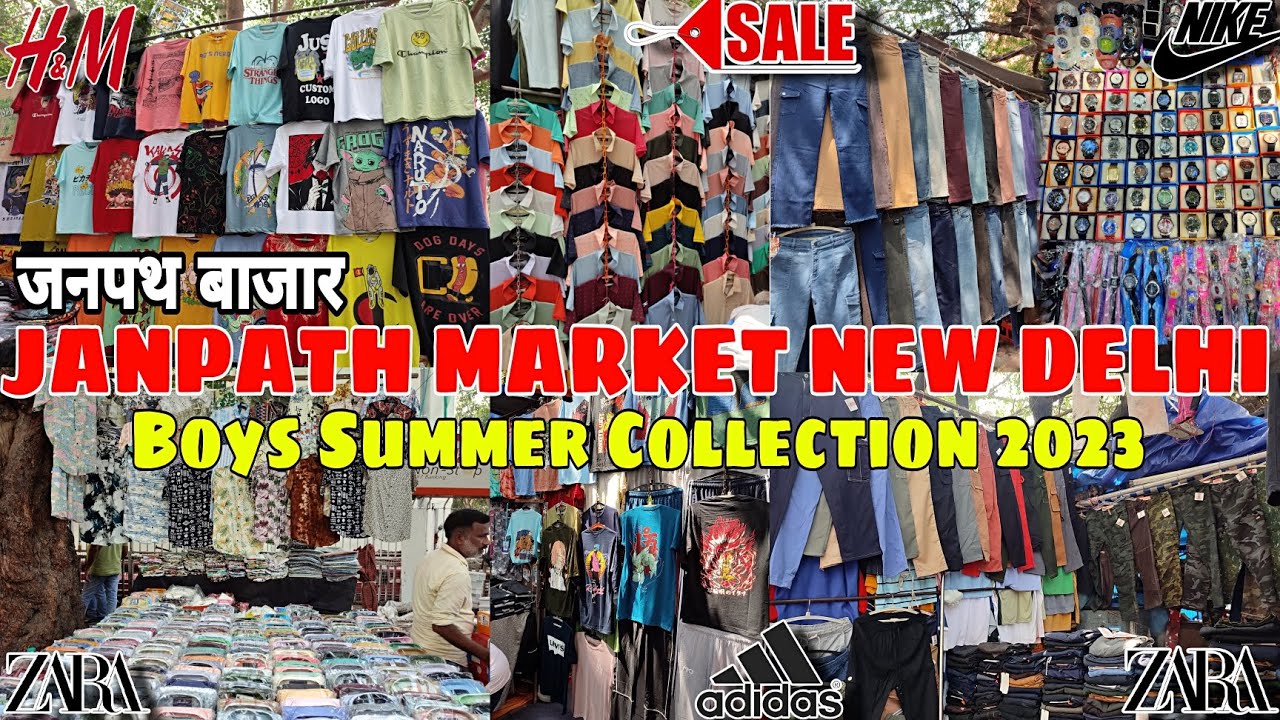 Janpath Market Boys New Collection 2023 | Janpath Market New Delhi ...