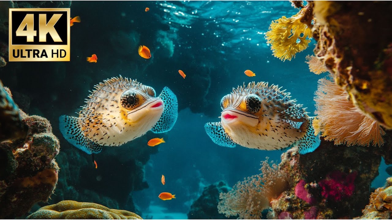 Serene Ocean Depths 4K – Discover the Beauty of Marine Life and ...