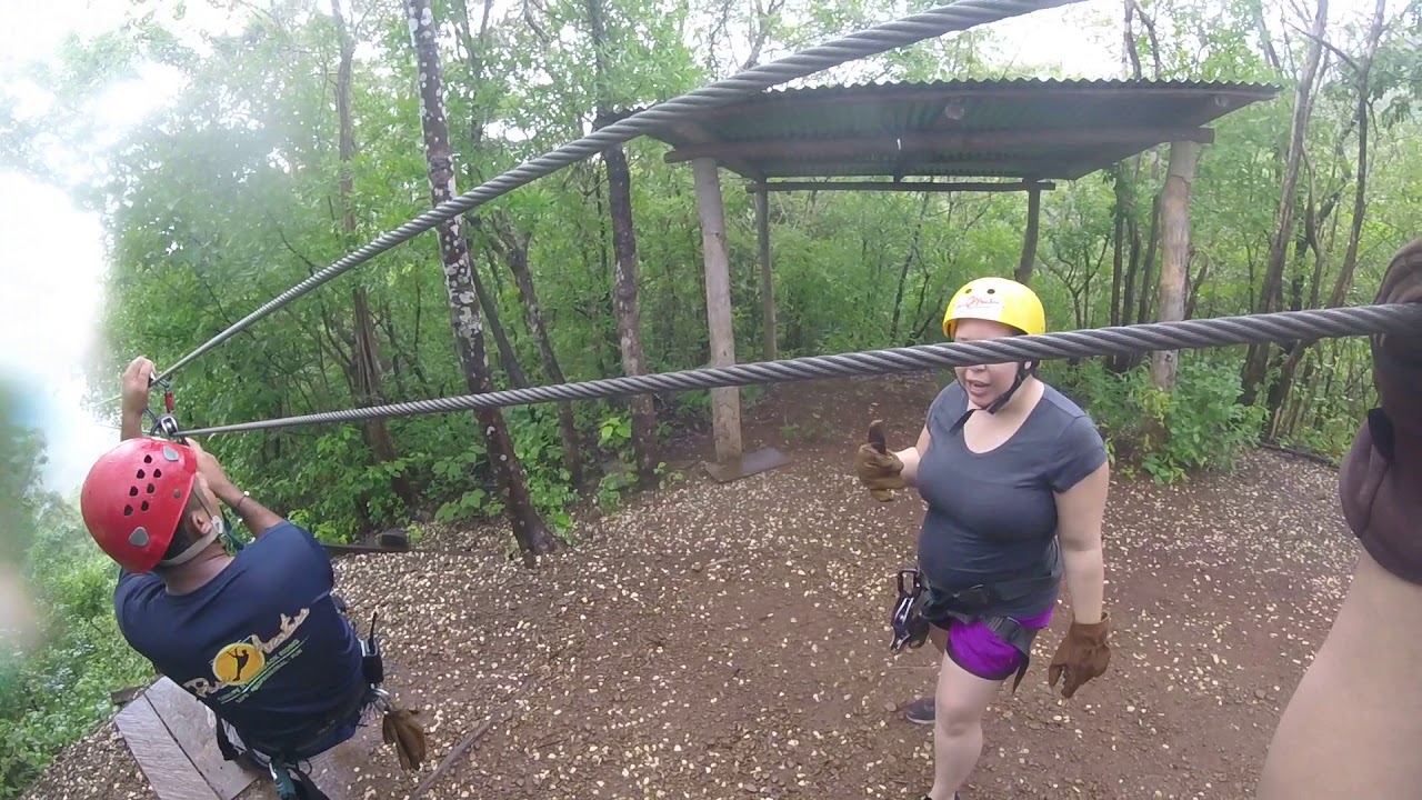Zipline Crash - YouTube