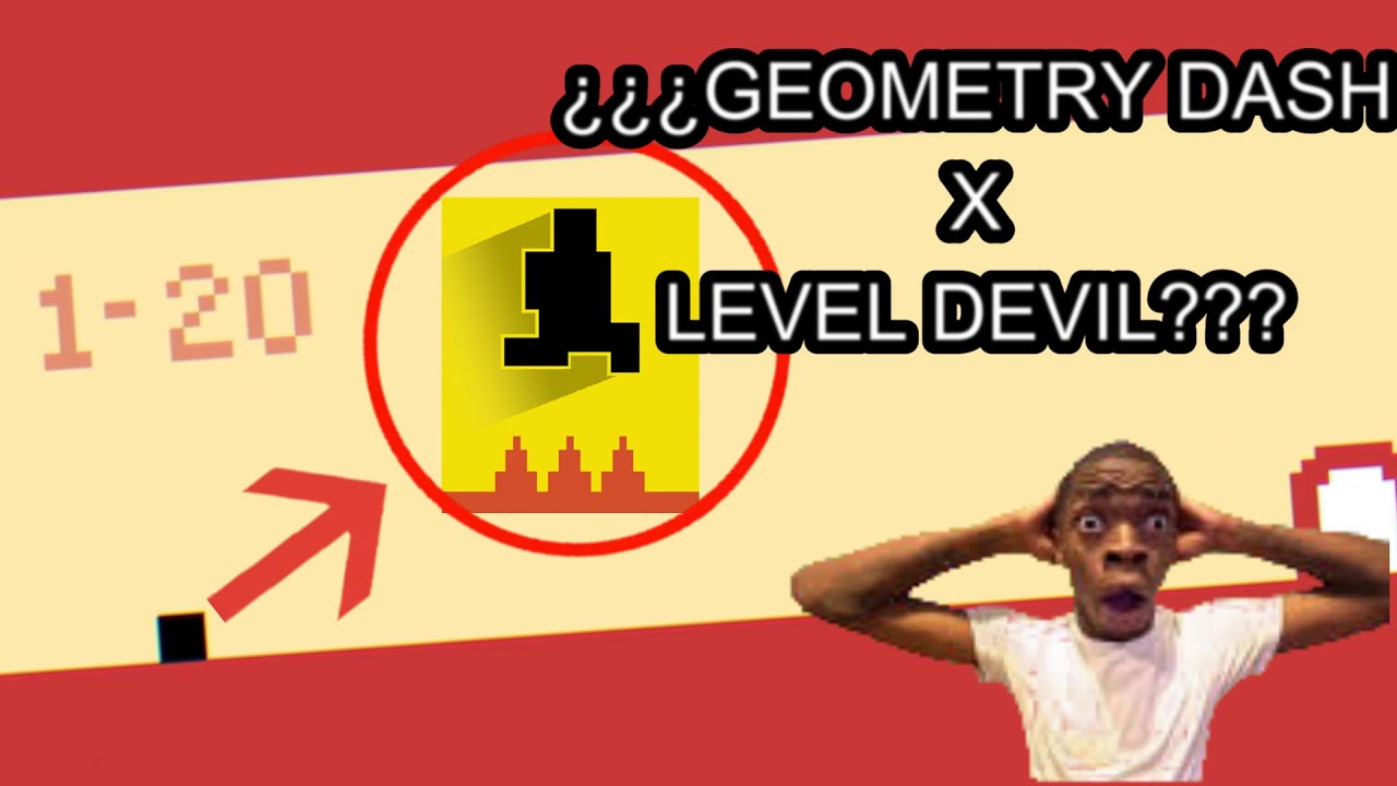 RECREARON LEVEL DEVIL EN GEOMETRY DASH | GD - YouTube