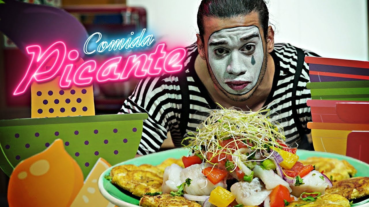 Patacones Fritos con Ceviche Fresco | Comida Picante - YouTube