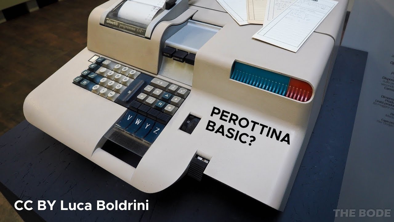 Il BASIC della Programma 101: come si usava il "primo PC"? - YouTube