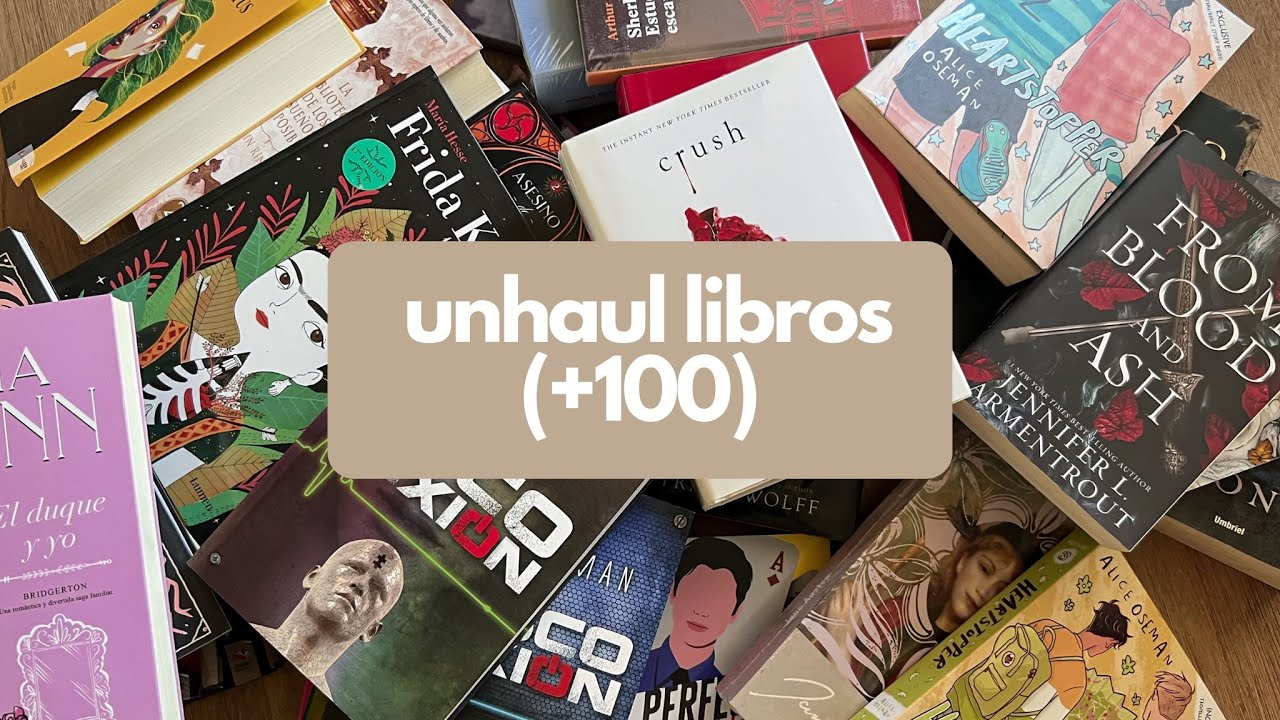 unhaul de libros (+100): mi amor por la kindle - YouTube