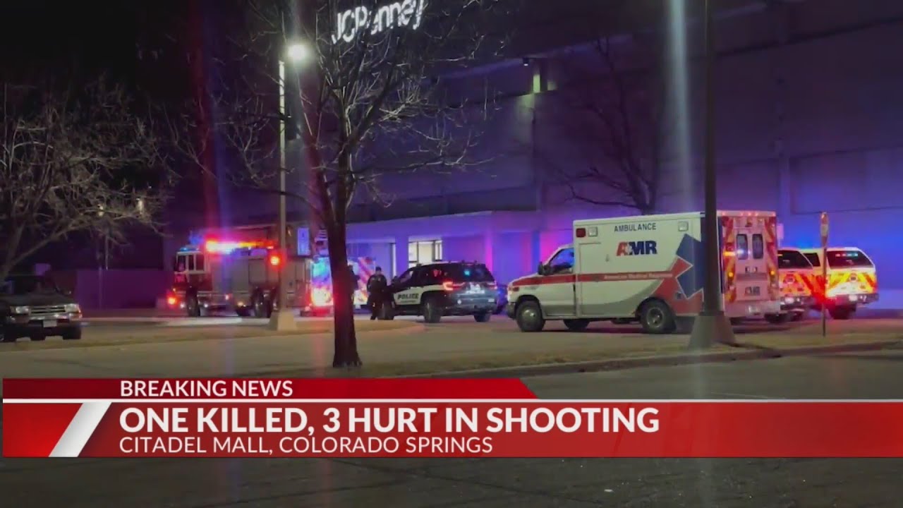 1 dead, 3 hospitalized after shooting at mall in Colorado Springs - YouTube