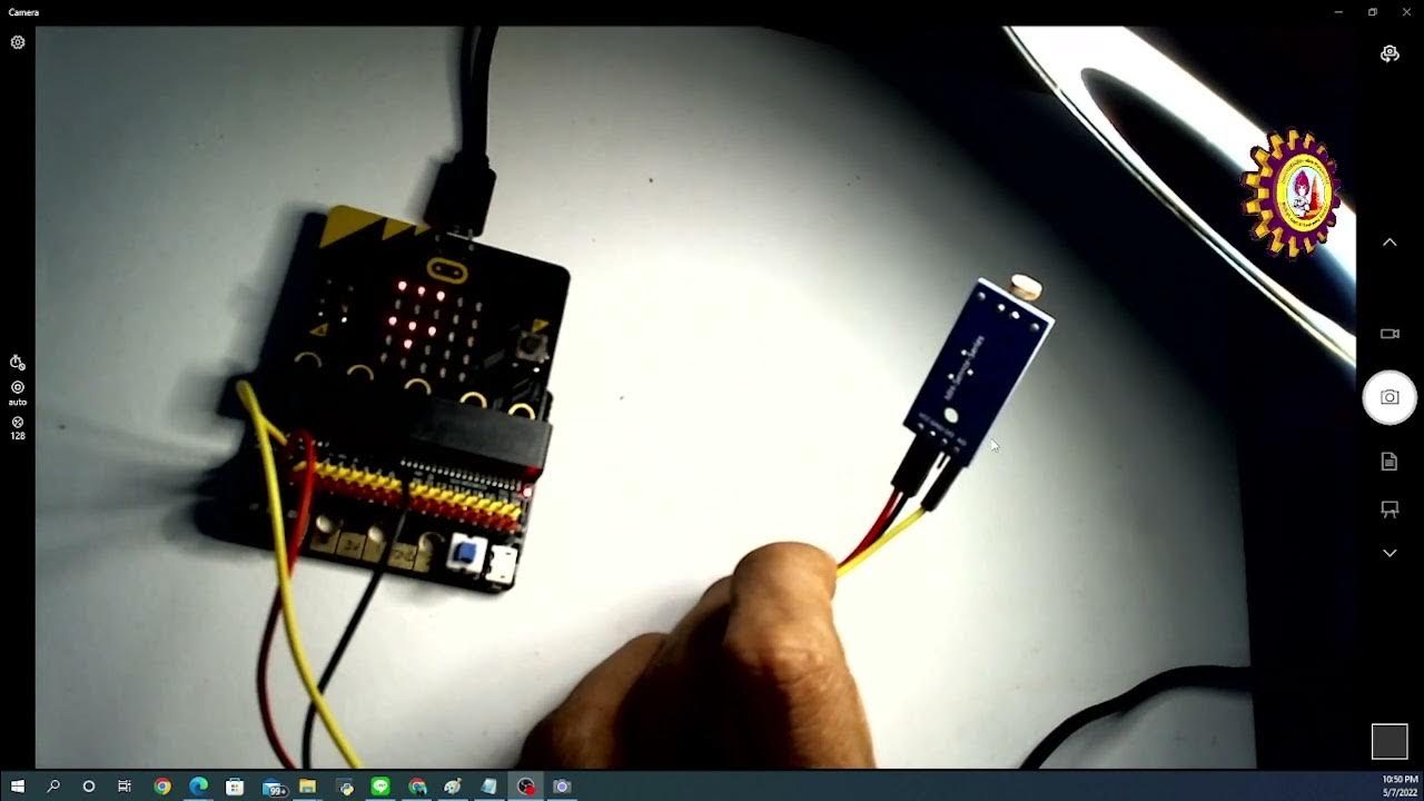 Analog Input Microbit : IObit V2.0 - YouTube