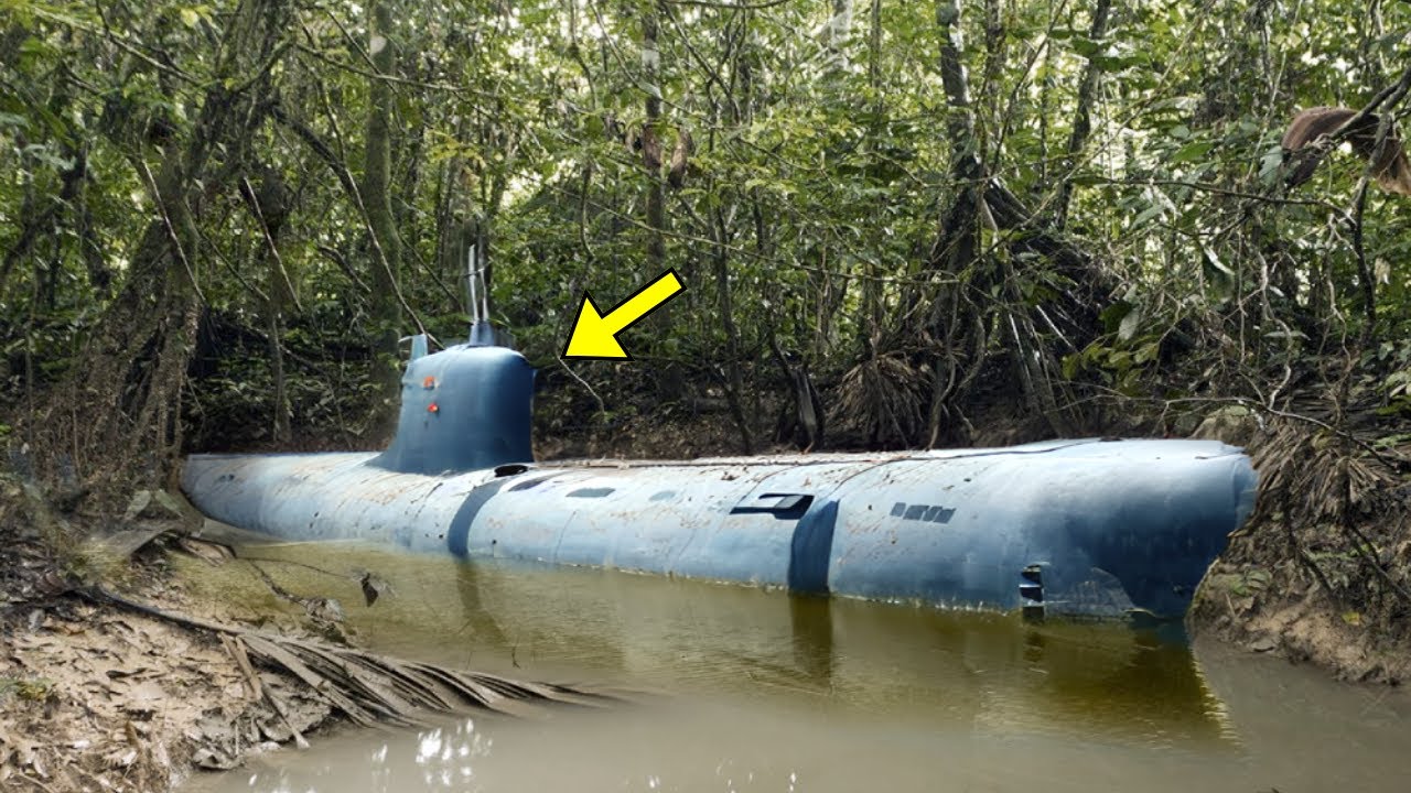 Abandoned WW2 Submarine Found In Rain Forest, Cops Turn Pale After ...