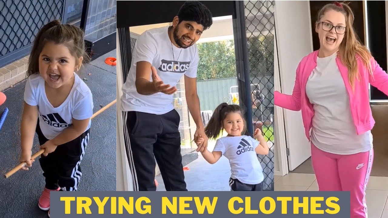 TRYING OUR NEW CLOTHES | EXCITED | LOVELEEN VATS & COURTNEY VATS ...