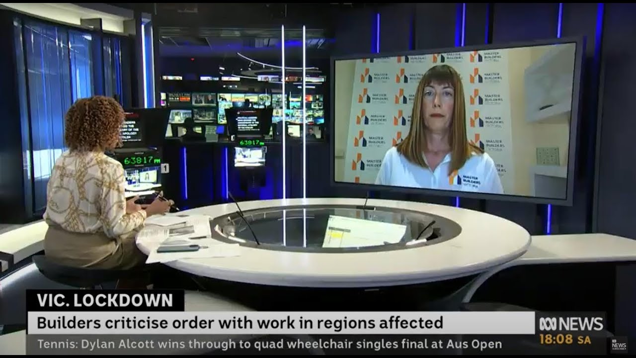 Master Builders Victoria CEO, Rebecca Casson, was interviewed by Karina ...