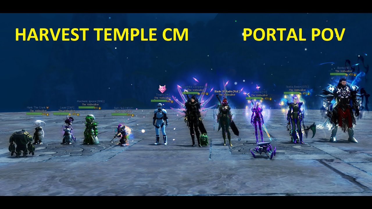 GW2 Harvest Temple CM Portal PoV (Goliath no stealth) - YouTube