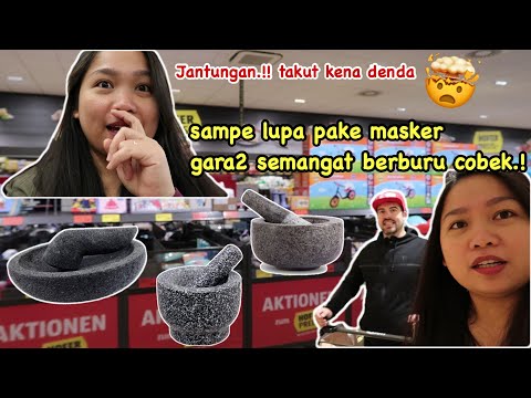 GARA-GARA BERBURU COBEK SAMPE LUPA PAKE MASKER..!!!
