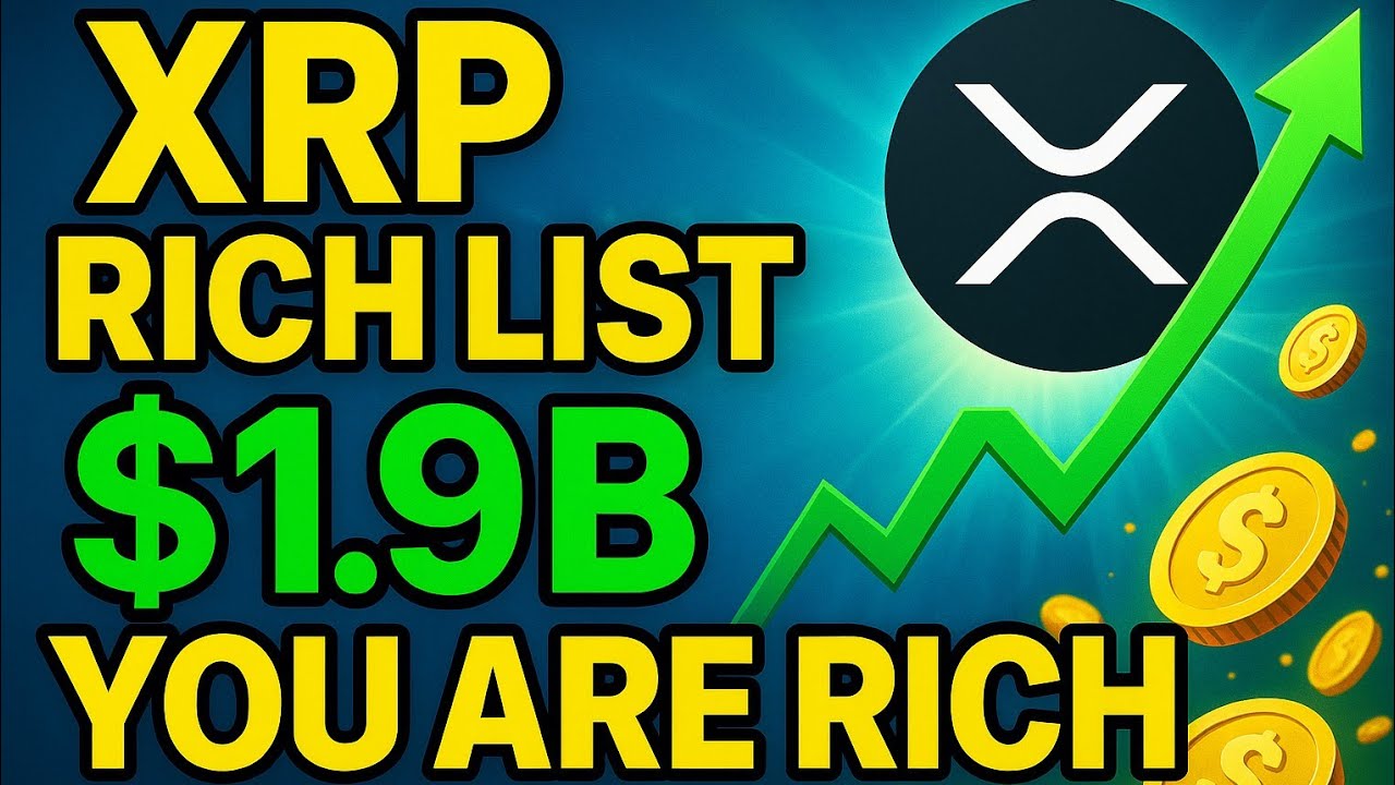 XRP Rich List: Open Interest at $1.9B Shows You Are Rich Early - YouTube