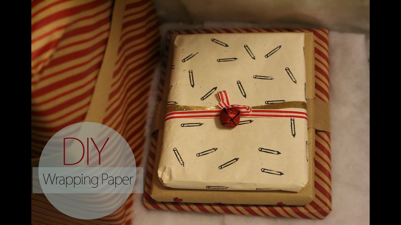 DIY Wrapping Paper - YouTube