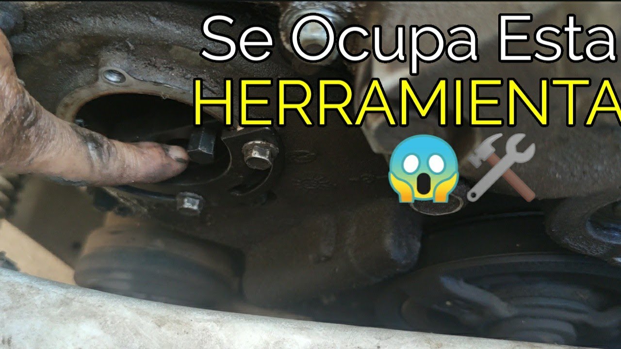 Cambiar BOMBA DE AGUA motor ECOTEC 2.4 PONTIAC O CHEVROLET g6 cobalt ...