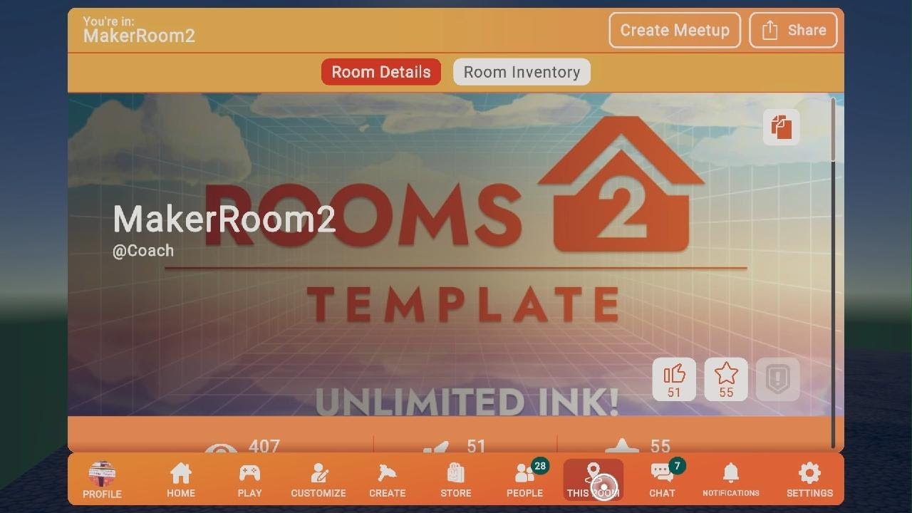 Rec Room MakerRoom2 By Coach? - YouTube