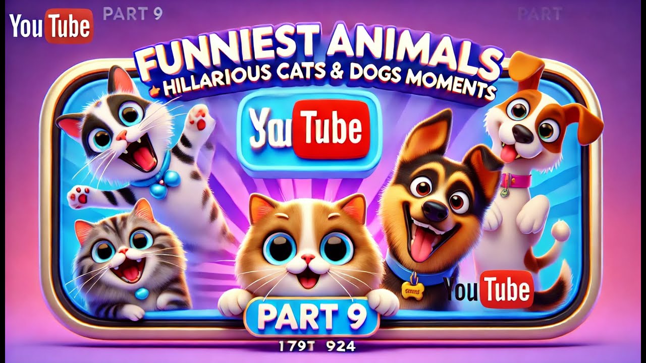 Funniest Cats And Dogs Videos 🐶🐱 Part 9 - Hilarious Moments You Can't ...