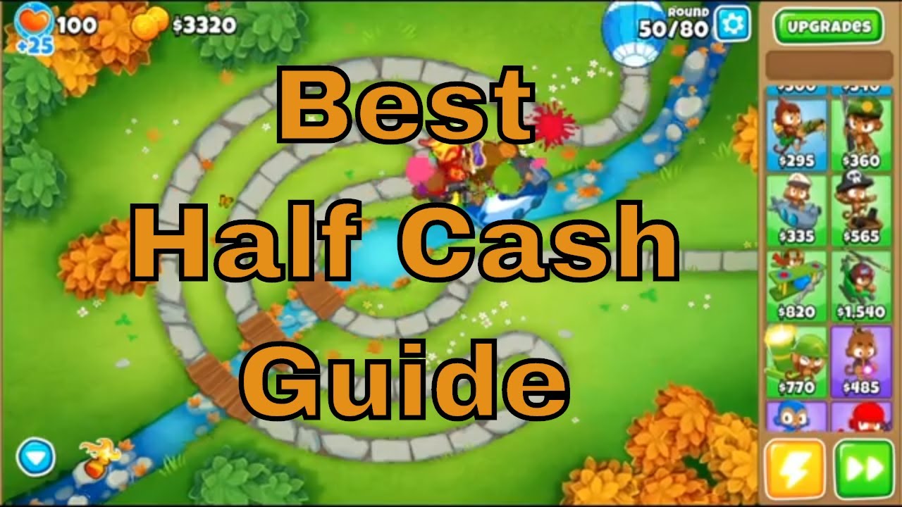 Half Cash Guide Park Path - BTD6 - YouTube