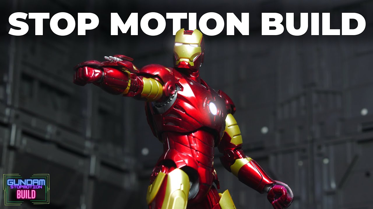 Iron Man Mark 3 Stop Motion Build (Fondjoy) #ironman - YouTube