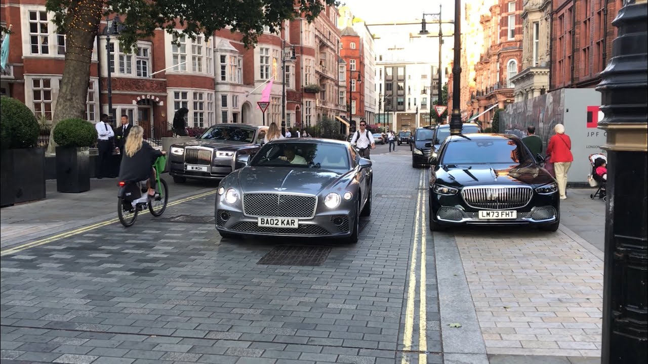 Exotic Luxury Cars Of London 2024 #30 | Continental GT, Maybach ...
