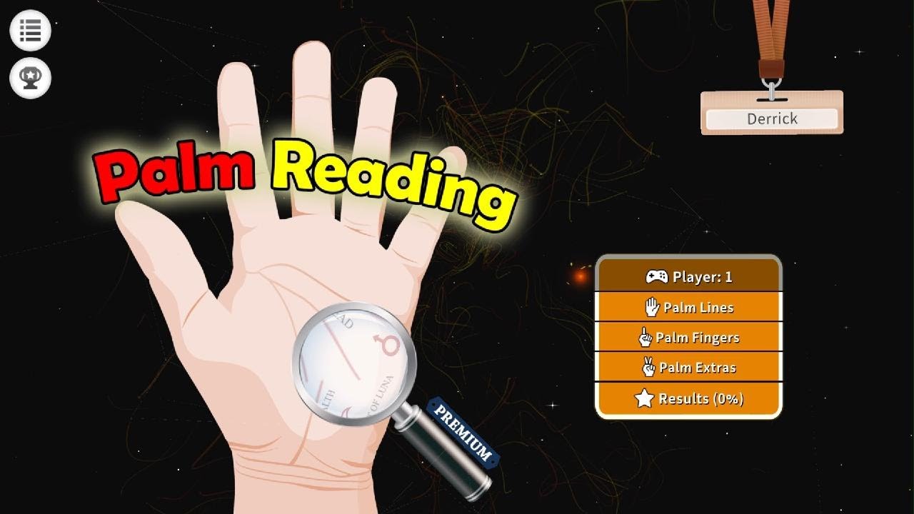 Trying Out 'Palm Reading Premium' for the first time… - YouTube