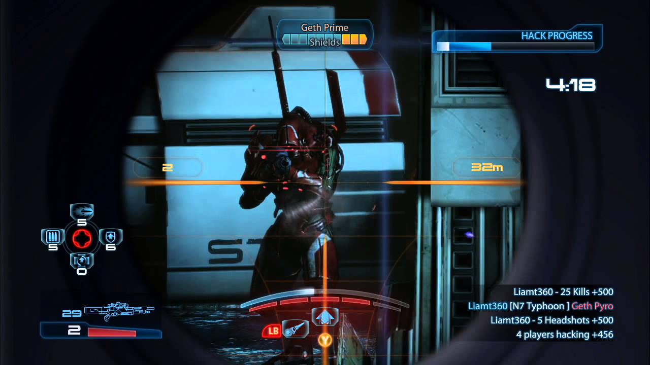 Mass Effect 3 N7 Destroyer (Gold) Battle 2 - YouTube