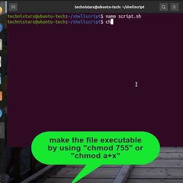 Shell scripting - Making your scripts executable #shorts #linux - YouTube