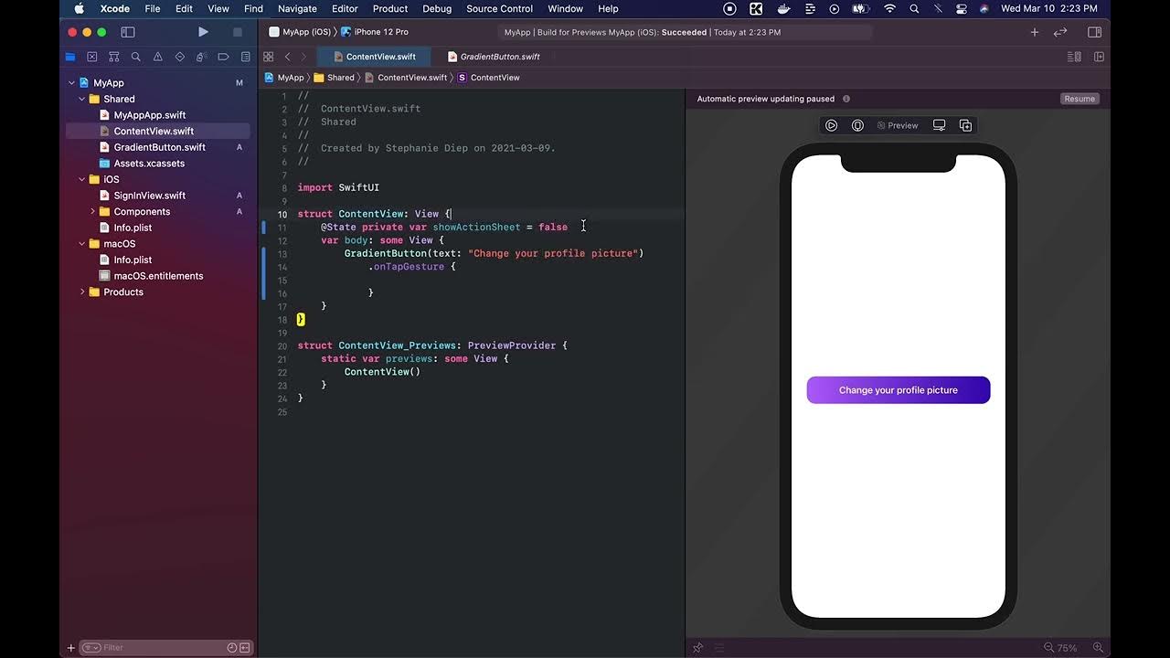 [SWIFTUI HANDBOOK] 063 Action Sheet - YouTube