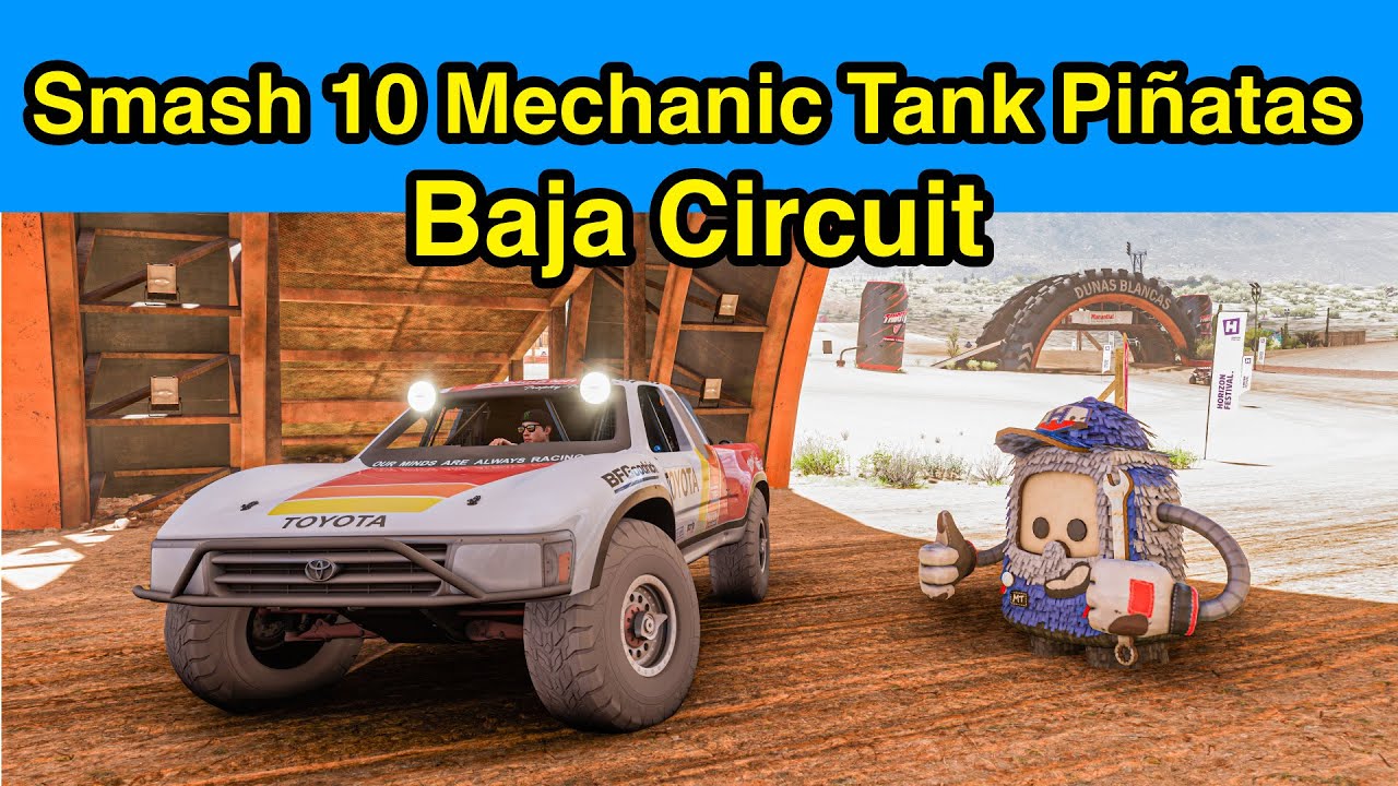 Forza Horizon 5 TUNE UP TANK Collectibles - Smash 10 Mechanic Tank ...