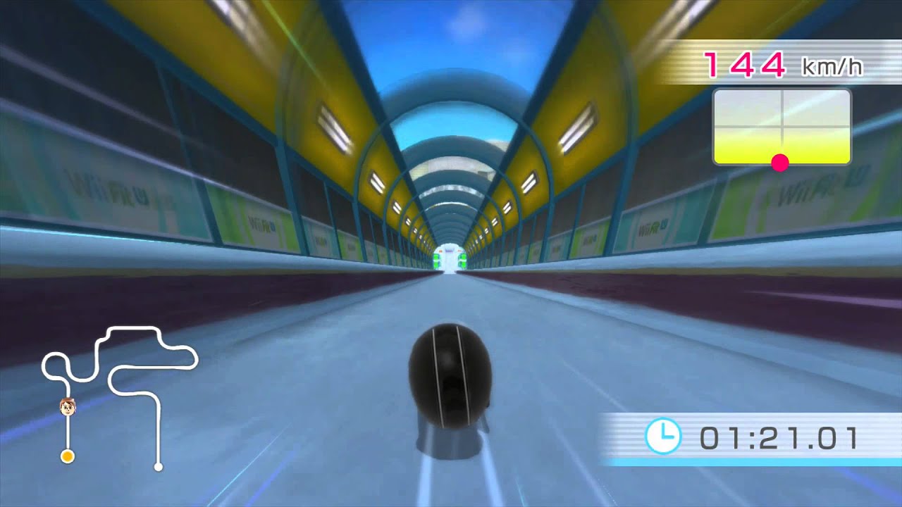 Wii Fit U - Core Luge - YouTube