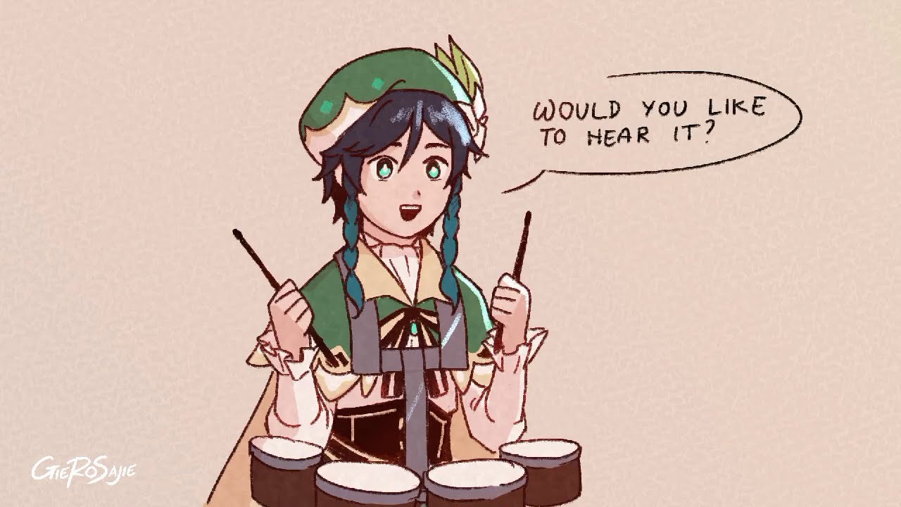 Venti's New Song! [Genshin Impact] - YouTube