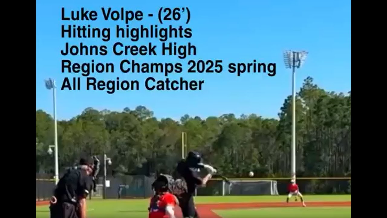 Luke Volpe - 26' - 2025 JCHS Varsity hitting - YouTube