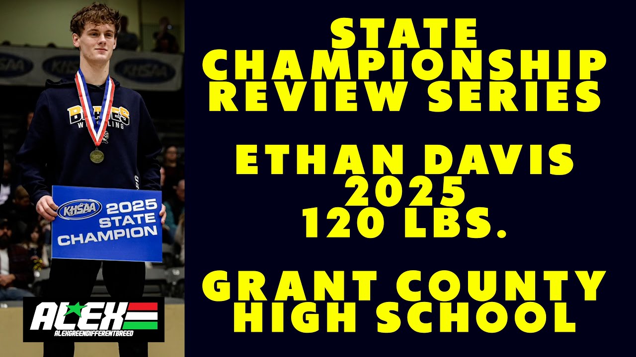 State Wrestling Championship match review w/ Ethan Davis (Grant County ...